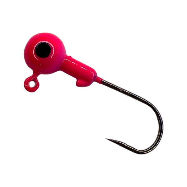 Pure Crappie 18 Ounce Jigs 10pc Pink Pure Crappie Tackle Co