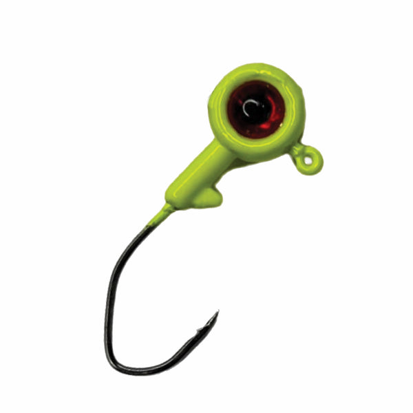Pure Crappie Fat Eye Jigs 1/8oz - 5pk - Pure Crappie Tackle Co